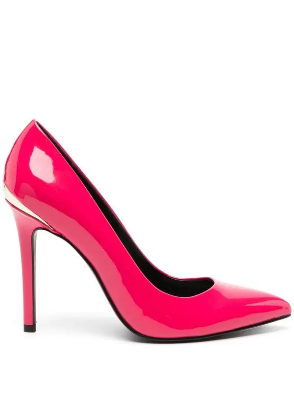 Just Cavalli 100mm Patent Pointed-toe Pumps - Pink