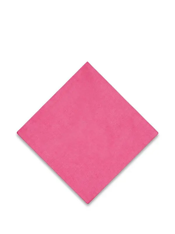 LISA CORTI Cotton Napkins - Pink