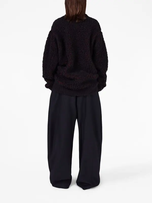 Stella McCartney Pixel Horse Jacquard Wool Jumper