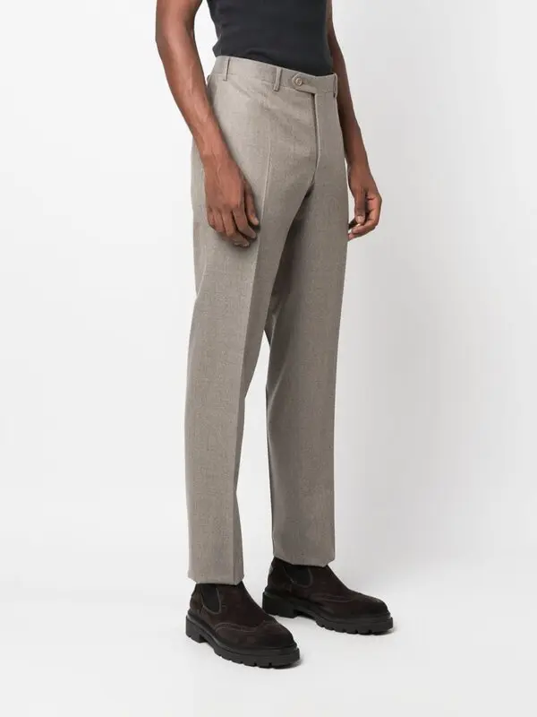 Canali Slim-cut Wool Chinos