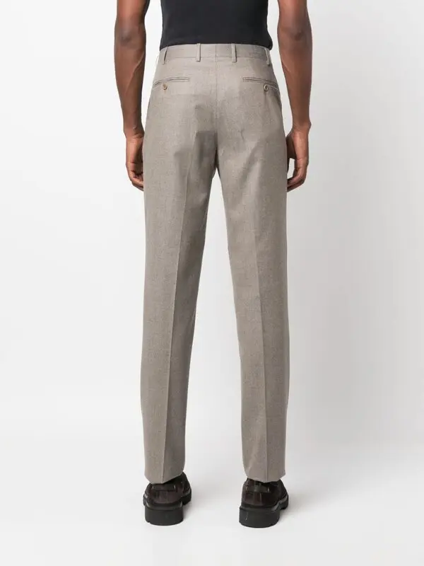 Canali Slim-cut Wool Chinos