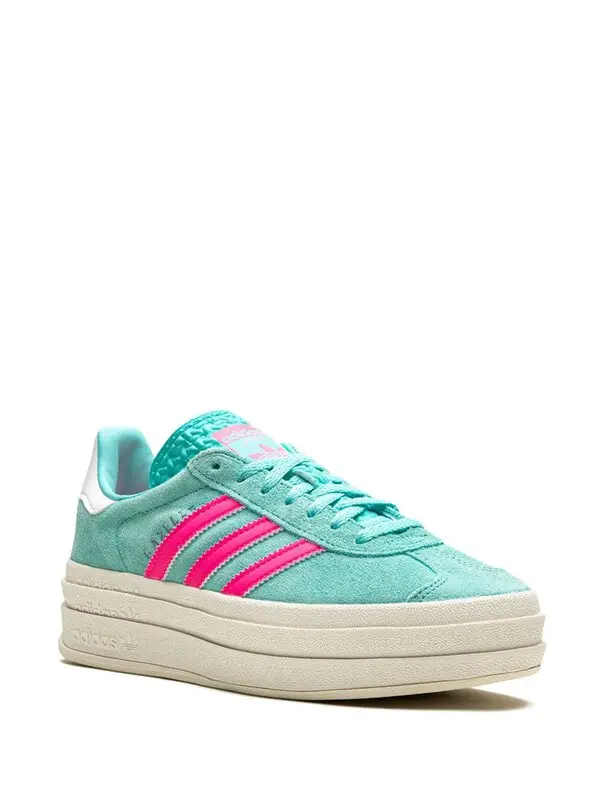 Adidas Gazelle Platform Sneakers - Green