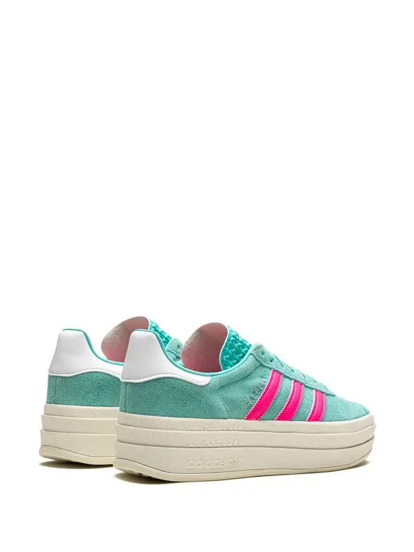 Adidas Gazelle Platform Sneakers - Green