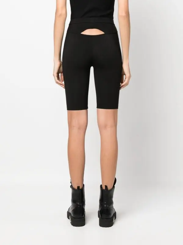 Dsquared2 Icon Cut-out Cotton Shorts