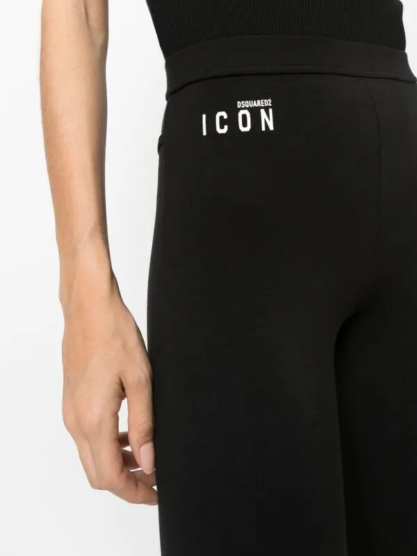 Dsquared2 Icon Cut-out Cotton Shorts