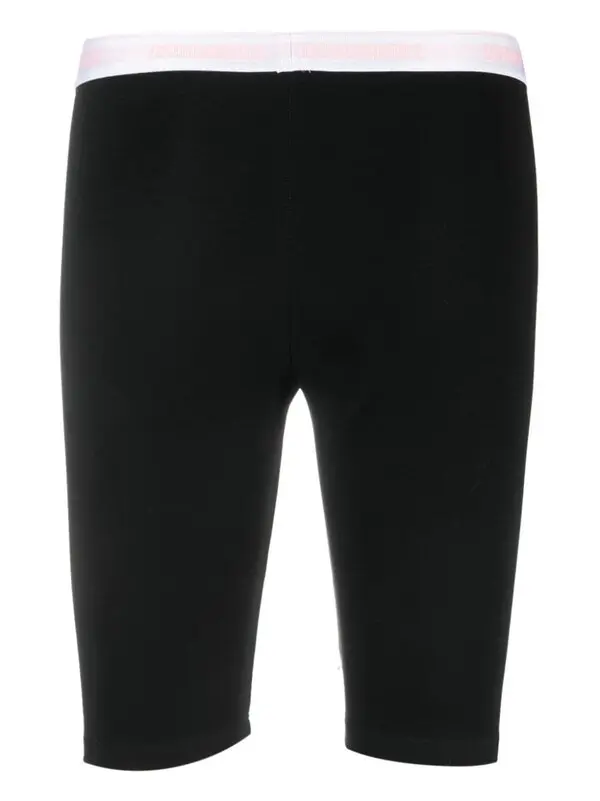 Dsquared2 Logo-waistband Stretch-cotton Cycling Shorts