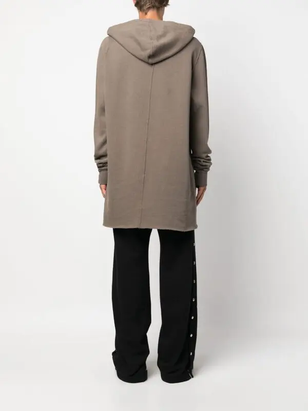 Rick Owens Cut-out Drawstring Hoodie