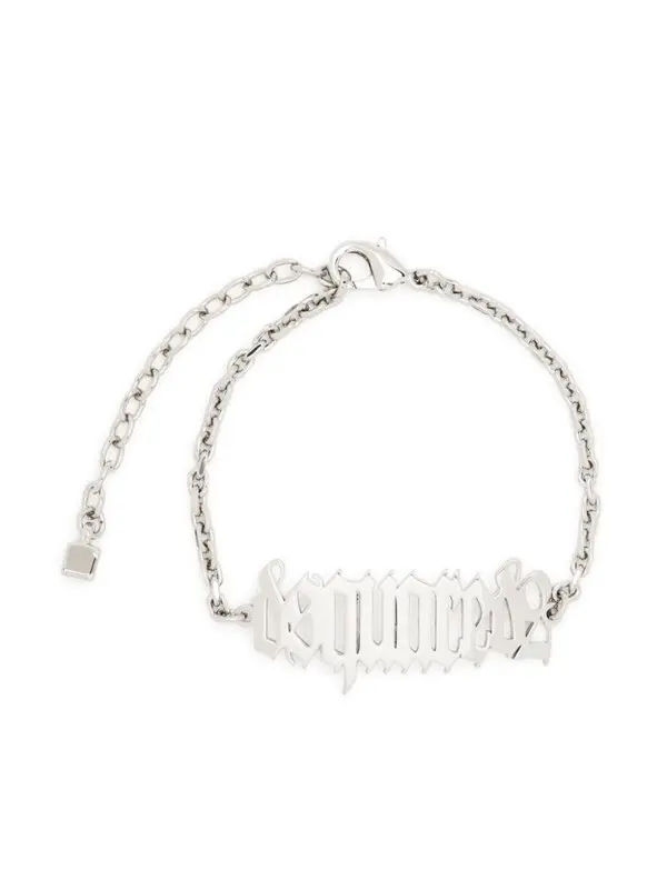 Dsquared2 Logo Pendant Bracelet - Silver