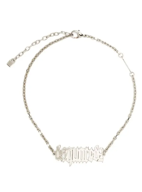 Dsquared2 Logo-plaque Necklace - Silver