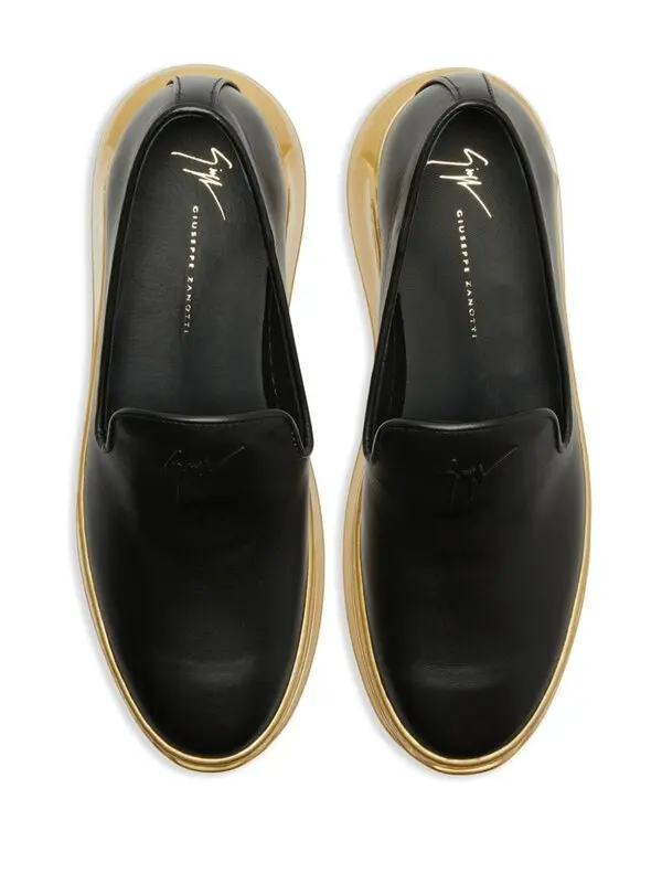 GIUSEPPE ZANOTTI Remye Leather Loafers
