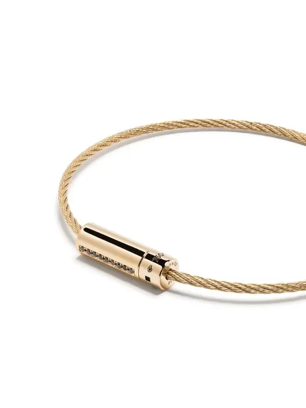 Le Gramme Le 9g Cable Diamond Bracelet