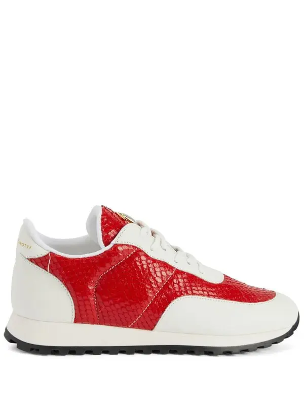 GIUSEPPE ZANOTTI Jimi Running Sneakers - Red