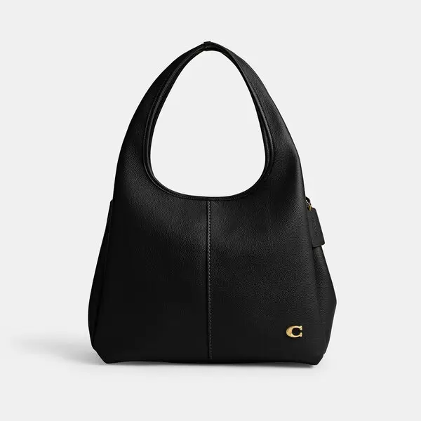 COACH Lana Shoulder Bag - Brass/black