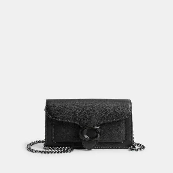 COACH® Crossbody Chain Strap - Dark Gunmetal