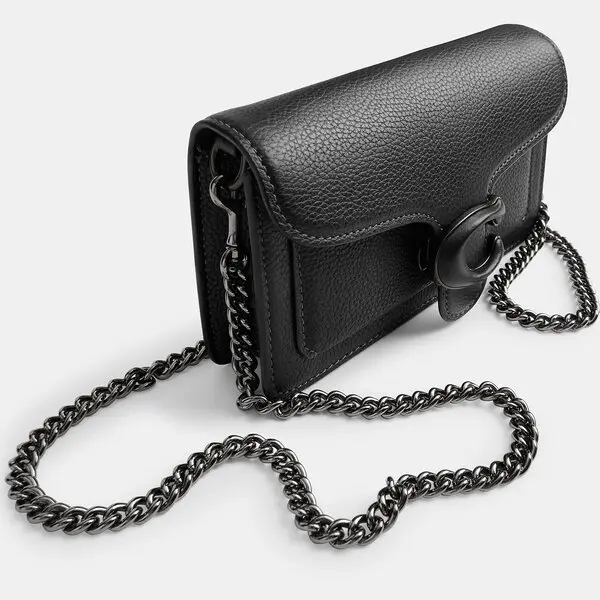 COACH® Crossbody Chain Strap - Dark Gunmetal