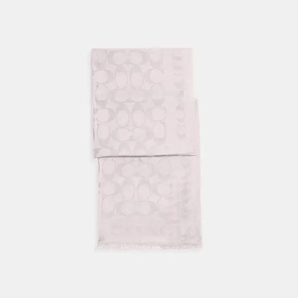 COACH Signature Stole - Blush