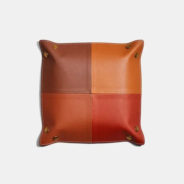COACH Remade Colorblock Valet Tray - Brown/multi