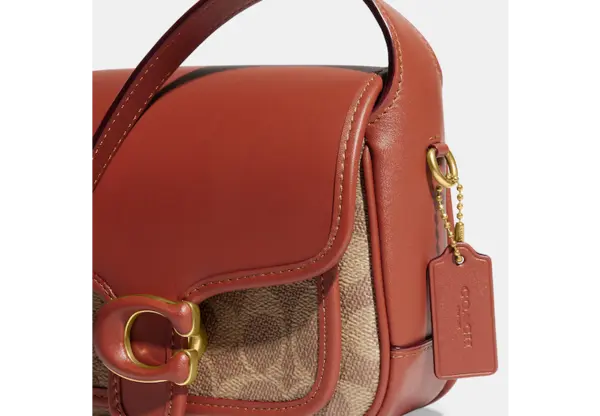 COACH Tabby Messenger 19 In Signature Canvas