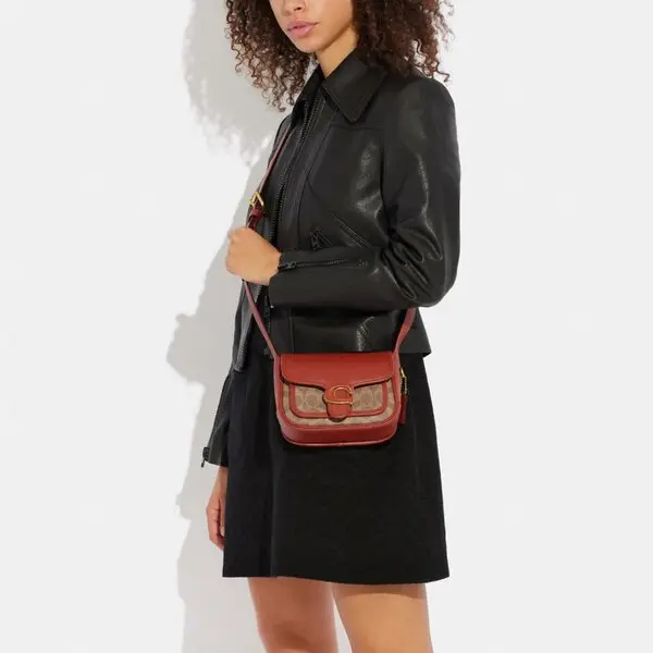COACH Tabby Messenger 19 In Signature Canvas