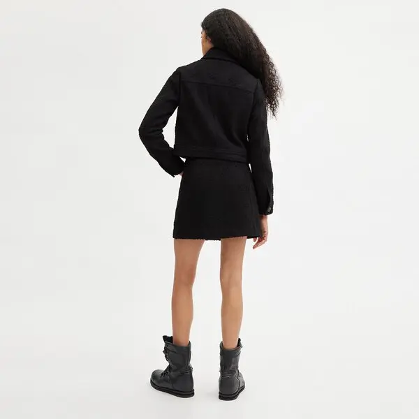 COACH Heritage C Boucle Mini Skirt