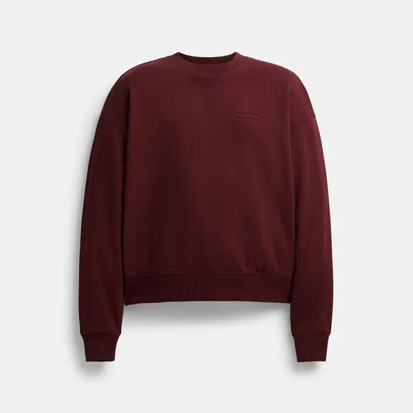 COACH Essential Crewneck - Port