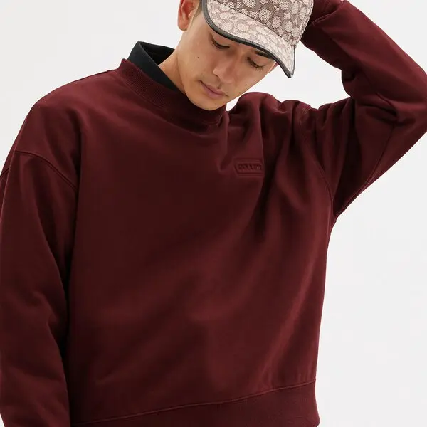 COACH Essential Crewneck - Port
