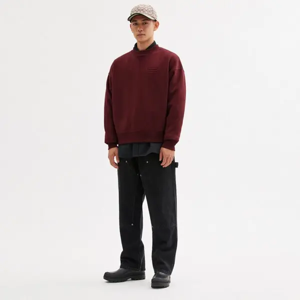 COACH Essential Crewneck - Port