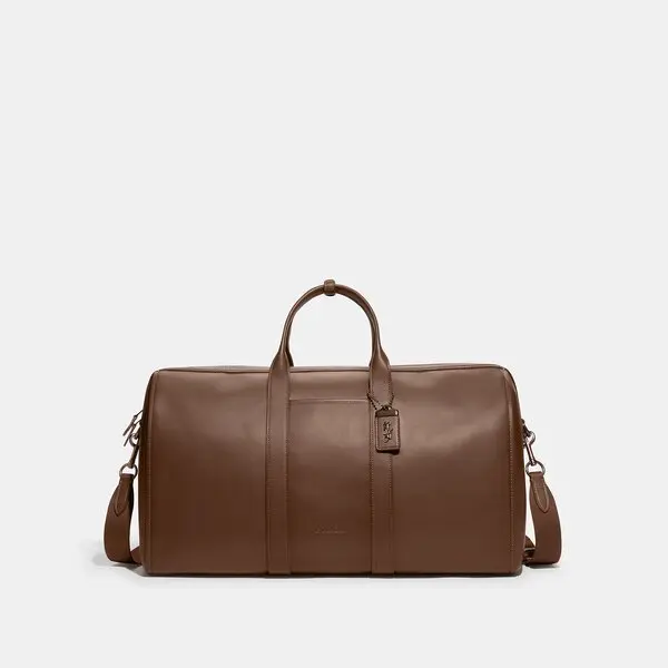 Coach Gotham Duffle Bag Dark Saddle Editorialist