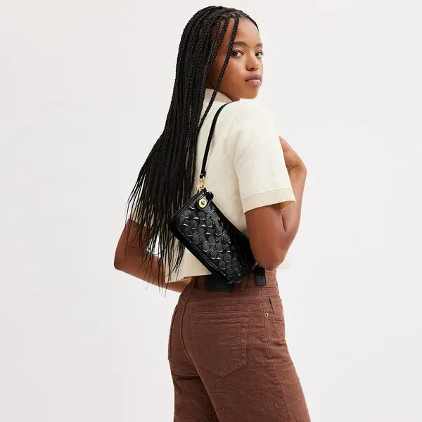 COACH Penn Shoulder Bag In Signature Leather