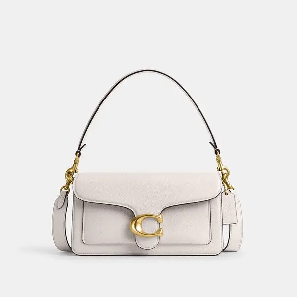 COACH Tabby Shoulder Bag 26 - Brass/chalk