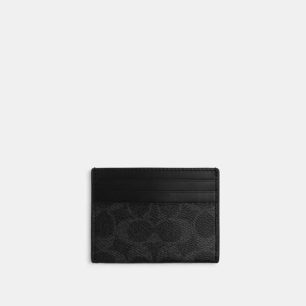 Coach Card Case - Maple