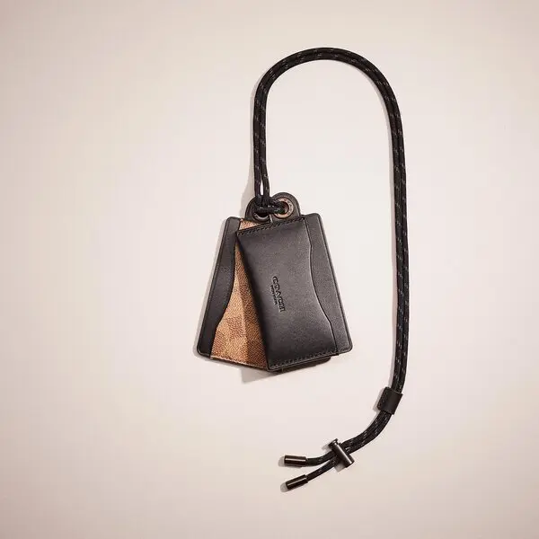 COACH Restored Id Lanyard Card Case In Signature Canvas