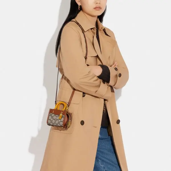 COACH Rogue 12 In Signature Textile Jacquard