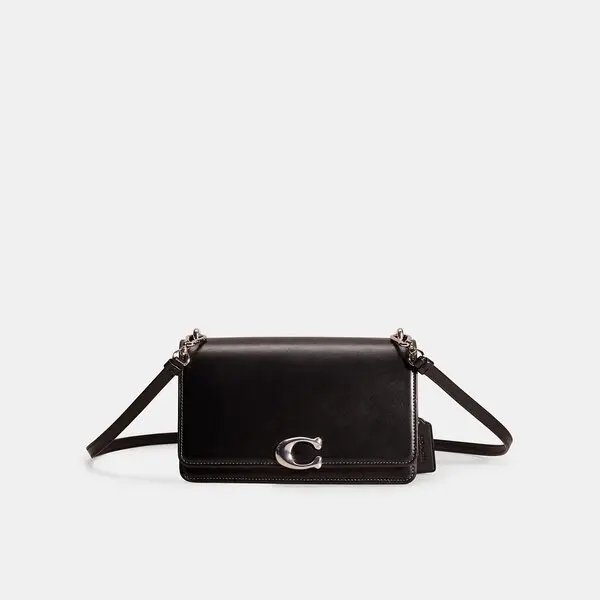 COACH Bandit Shoulder Bag - Silver/black