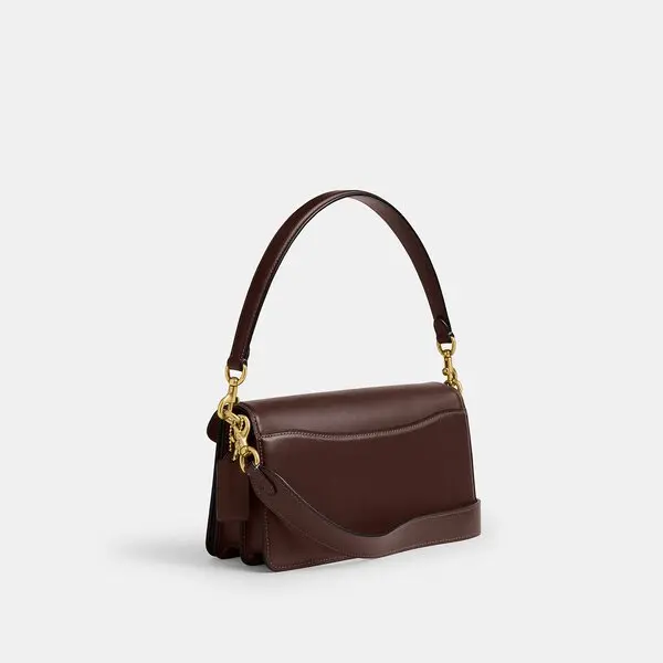 COACH Tabby Shoulder Bag 26 In Signature Canvas - Brass/maple