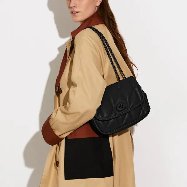 COACH Pillow Madison Shoulder Bag With Quilting