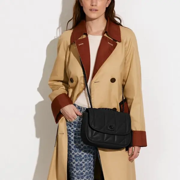 COACH Pillow Madison Shoulder Bag With Quilting