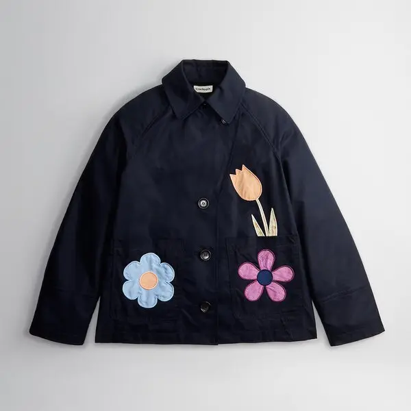 COACHTOPIA Painter's Jacket With Garden Appliqués