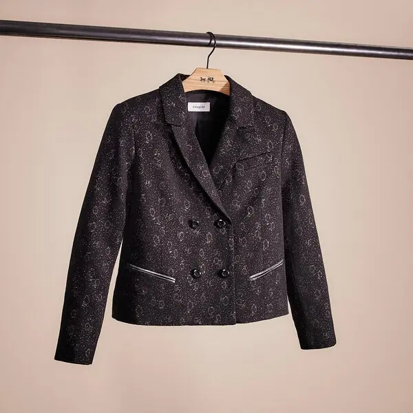 COACH® Restored Tailored Jacquard Jacket
