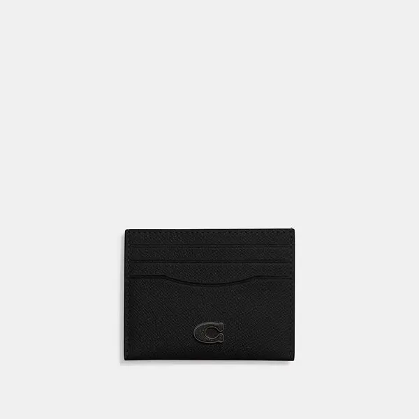 COACH Card Case - Black