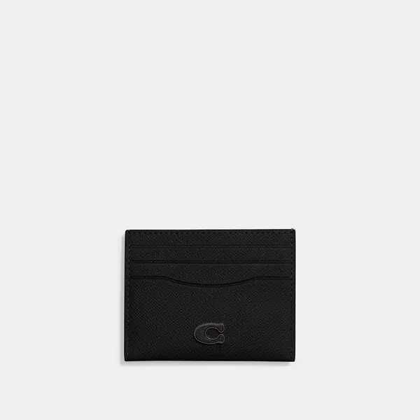 COACH Card Case - Black