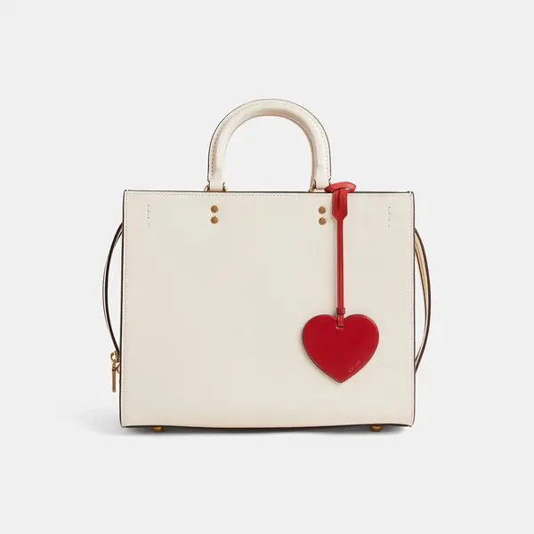 COACH Remade Heart Bag Charm