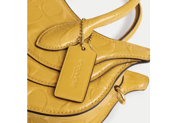 COACH Banana Bag In Signature Leather - Brass/gold | Editorialist