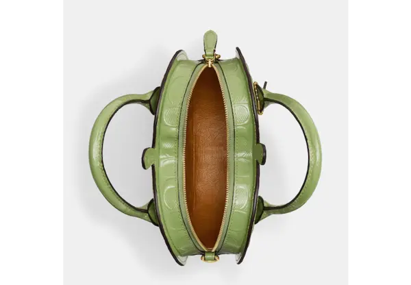 COACH Apple Bag In Signature Leather