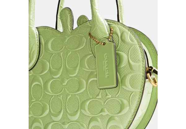 COACH Apple Bag In Signature Leather