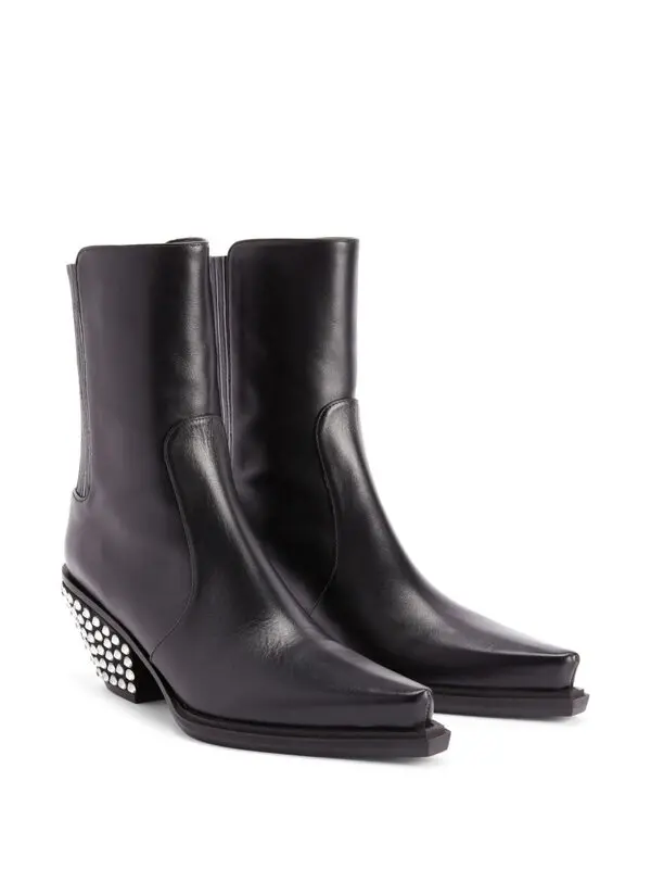 GIUSEPPE ZANOTTI Yanhira 75mm Ankle Boots - Black