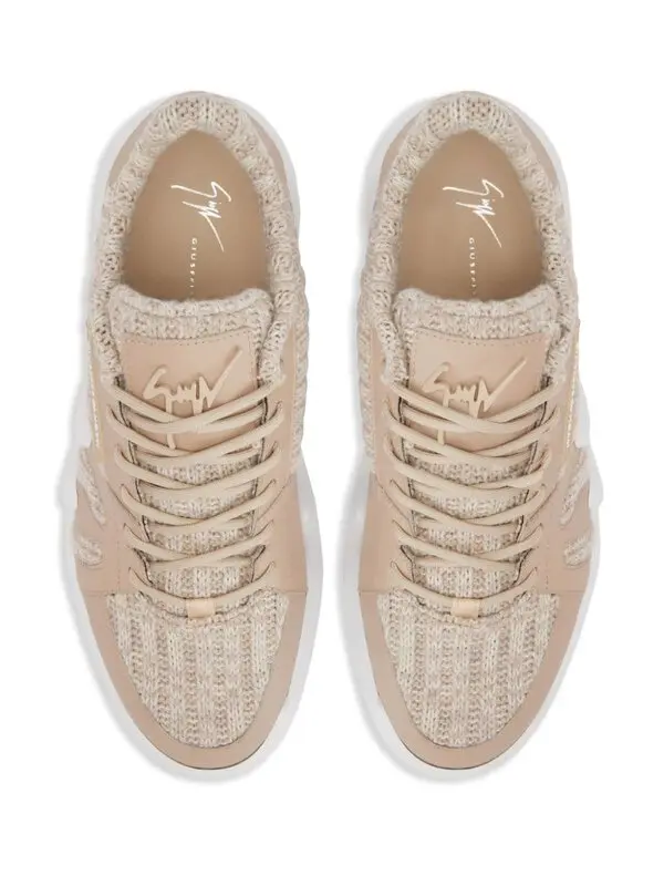 GIUSEPPE ZANOTTI Talon Mid-top Sneakers - Neutrals