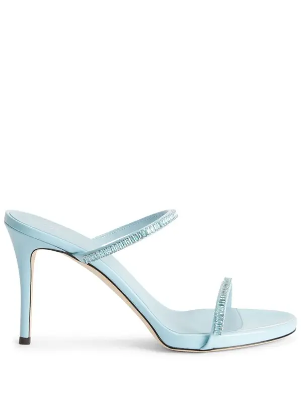 GIUSEPPE ZANOTTI Iride Crystal 90mm Sandals