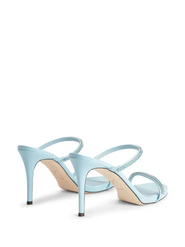 GIUSEPPE ZANOTTI Iride Crystal 90mm Sandals