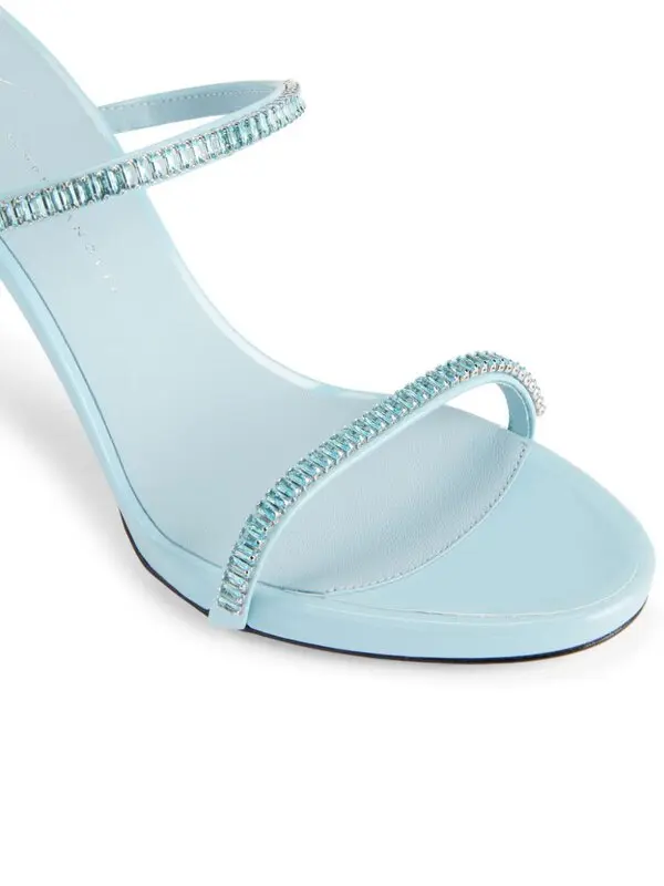 GIUSEPPE ZANOTTI Iride Crystal 90mm Sandals